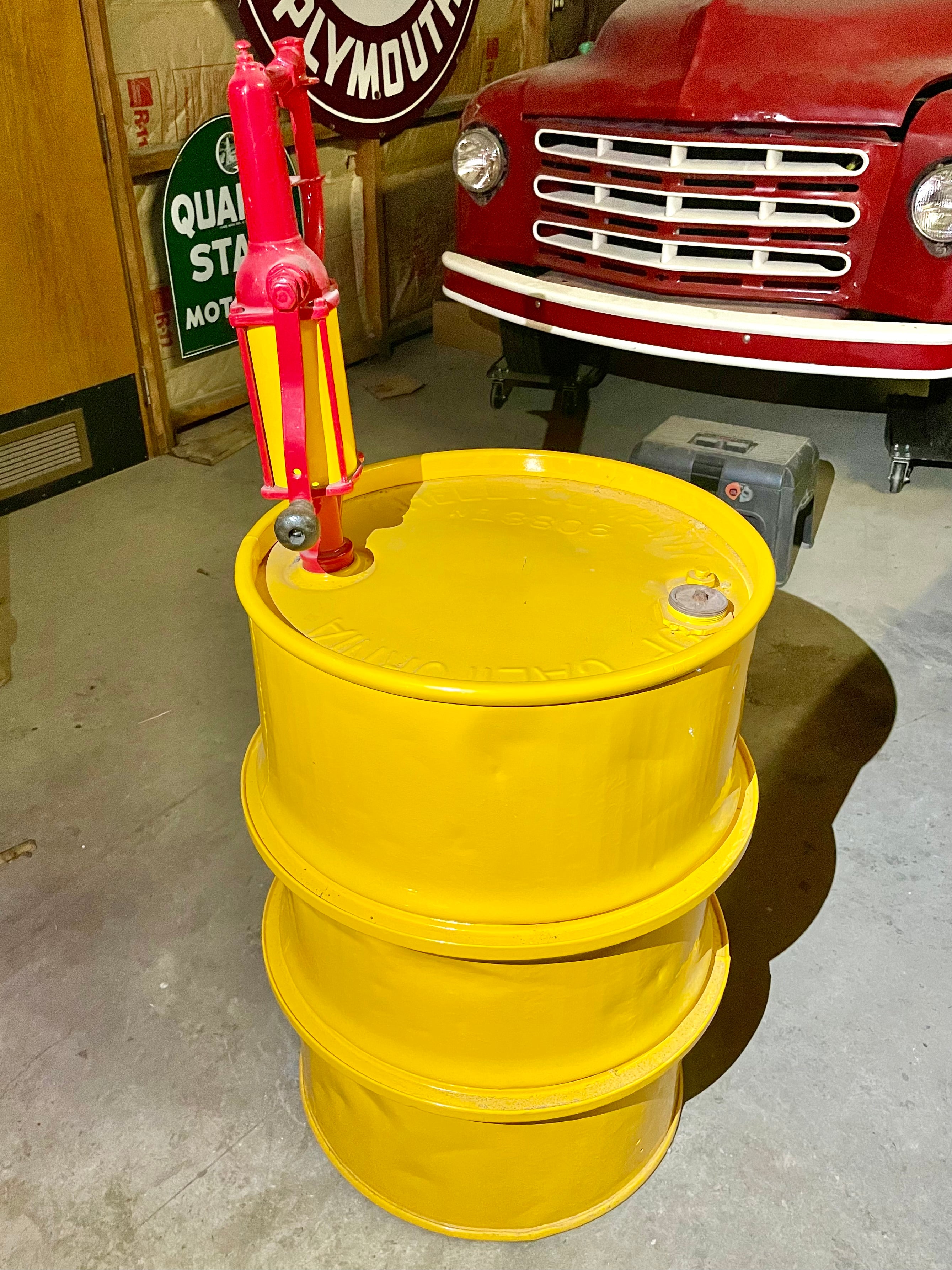 Shell Oil Drum – 406 Relics LLC